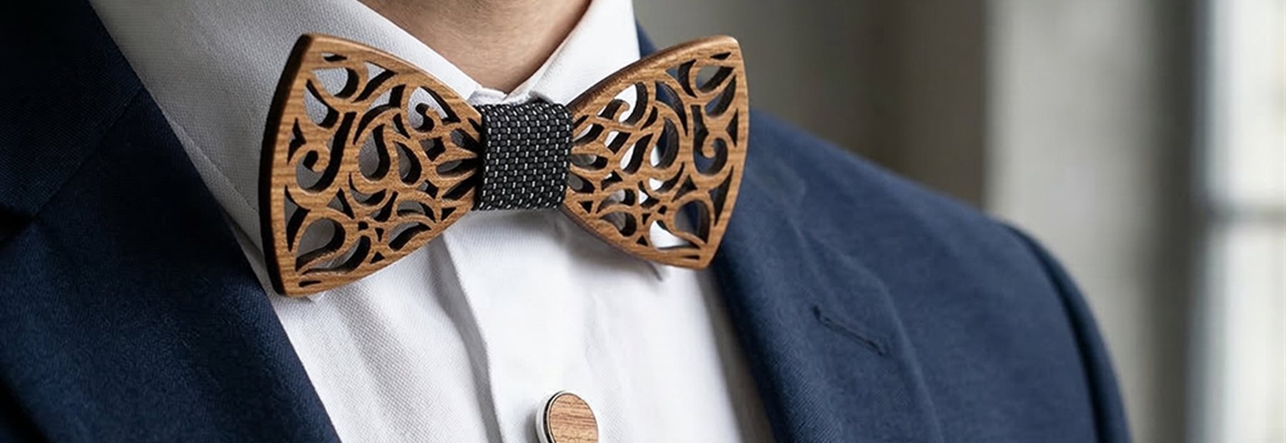 Wooden Bow Ties - Handcrafted & Personalized | MAHOOSIVE - Mahoosive